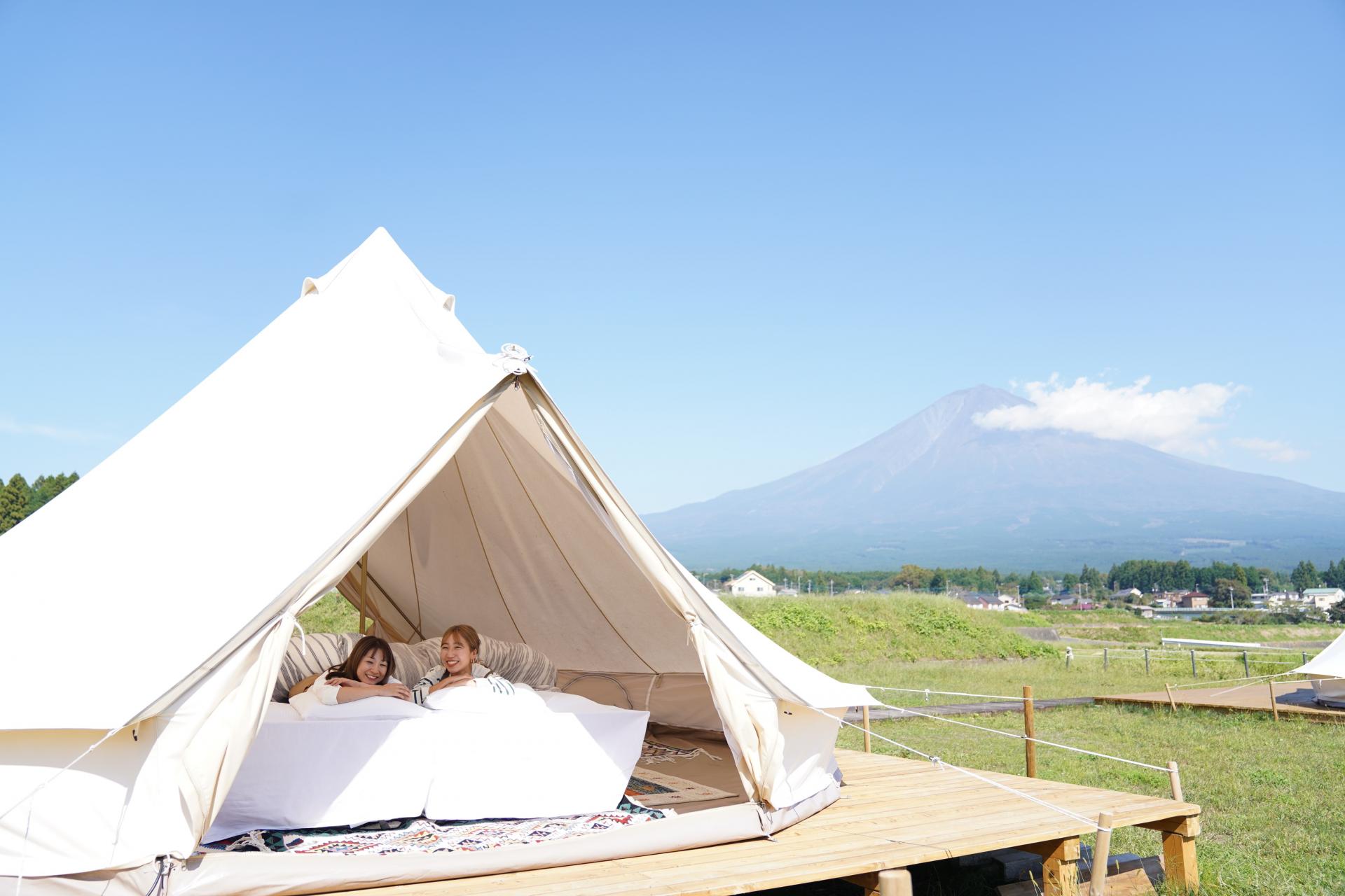 Luxurious Mt. Fuji Glamping - Outdoor Japan Traveler - Japan Travel